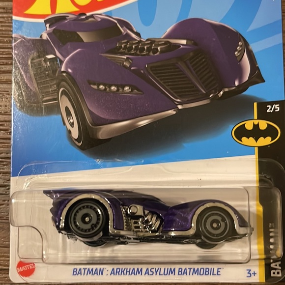Mattel | Toys | Batman Arkham Asylum Batmobile Dark Purple Hot Wheels ...